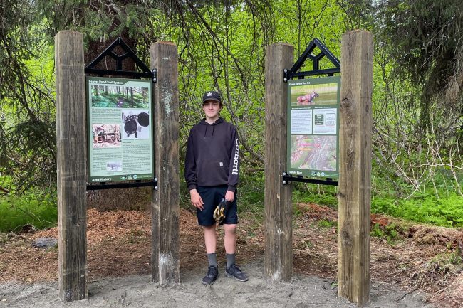 Girdwood Trail Signs Increase Accessibility to the Outdoors | KMTA
